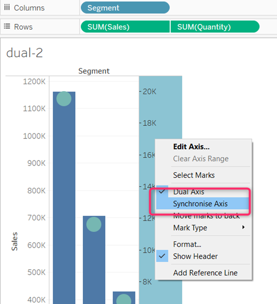 How I can make both axes at the same interval in the dual-axis chart ...