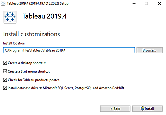 How to install tableau desktop in a custom location - Learn & Grow with ...