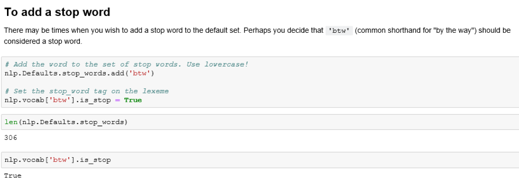 How To Add Or Remove A Stop Word In NLP Learn Grow With Popular ELearning Community JanBask