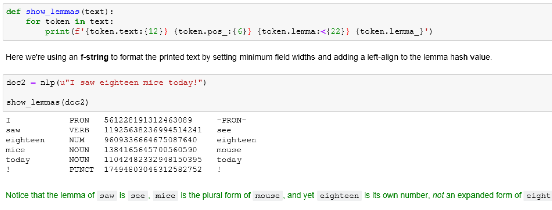 Explain lemmatization. - Learn & Grow with Popular eLearning Community - JanBask