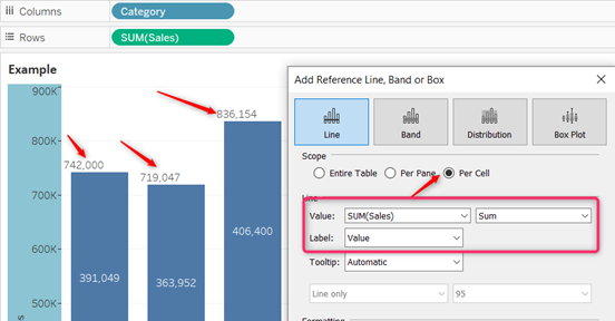 how to show running total in case of the stacked bar chart - Learn ...